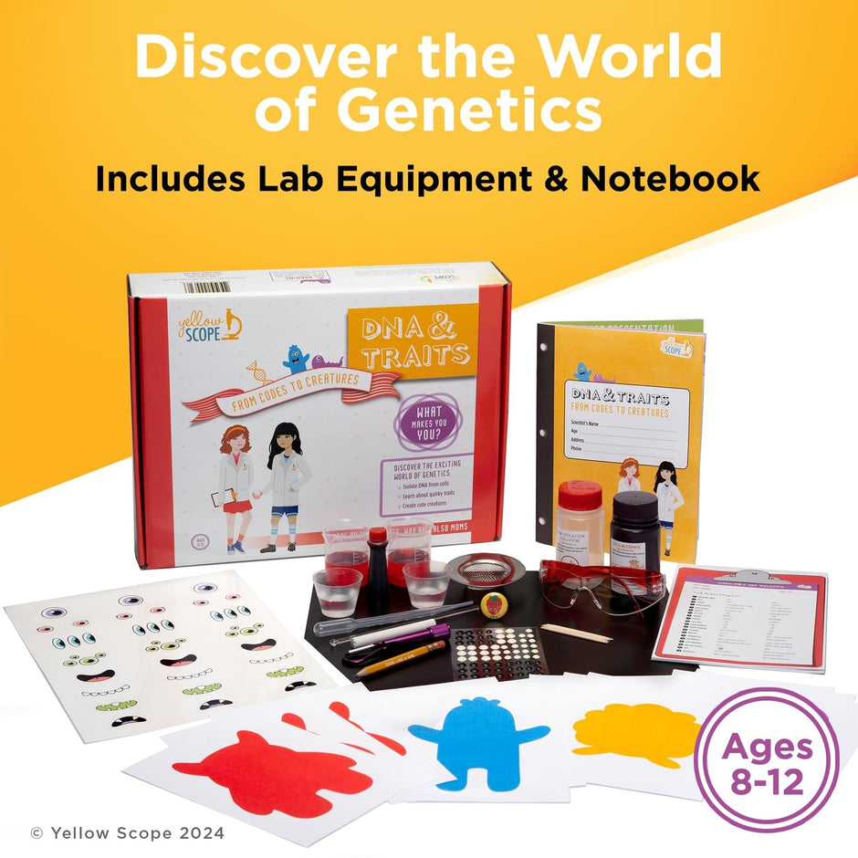 Science Kits for Girls - Yellow Scope