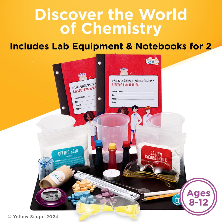 Science Kits for Girls - Yellow Scope