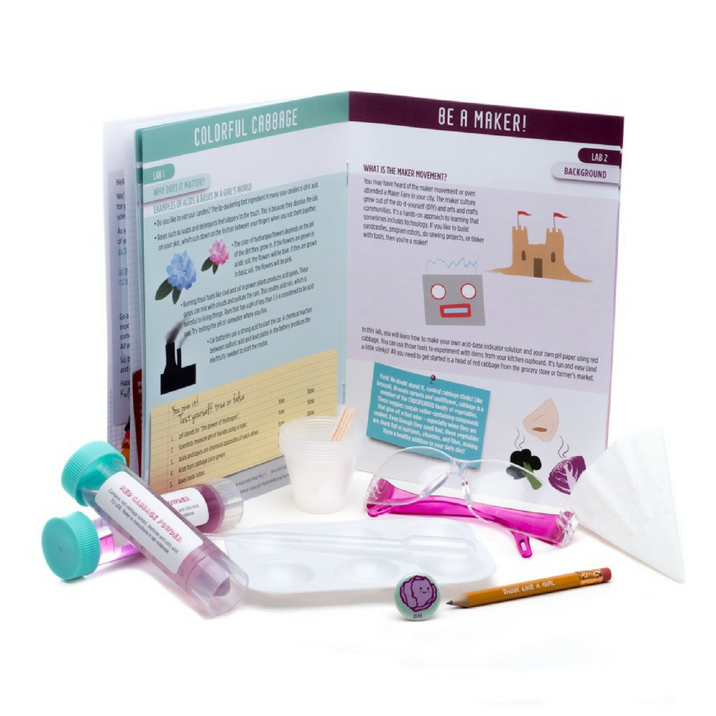 Science Kits for Girls - Yellow Scope